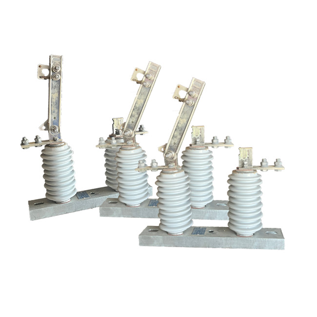 Single Phase Outdoor Disconnector Switch AC Power Electrical Porcelain High Voltage Overhead ...
